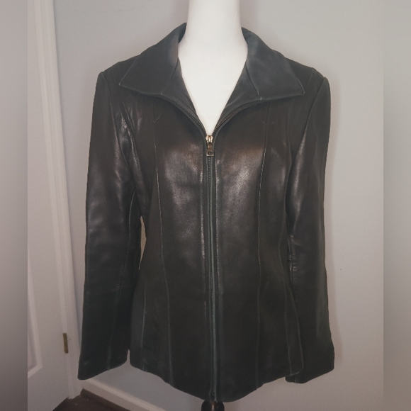 Avanti | Jackets & Coats | Avanti 0 Leather Zip Front Jacket | Poshmark